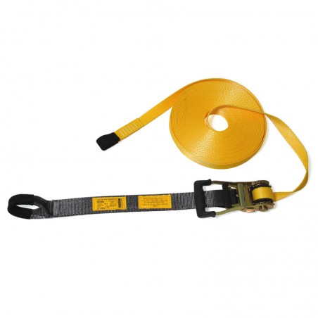 HORIZONTAL LIFELINE 20 m, adjustable webbing 3 people