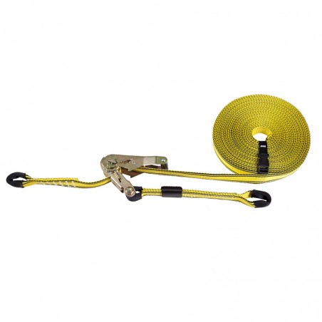 HORIZONTAL LIFELINE 30 m, adjustable for 3 users