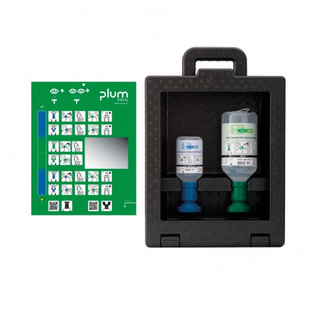 COMBI BOX, armario pared con solución salina 500 y PH neutro 200